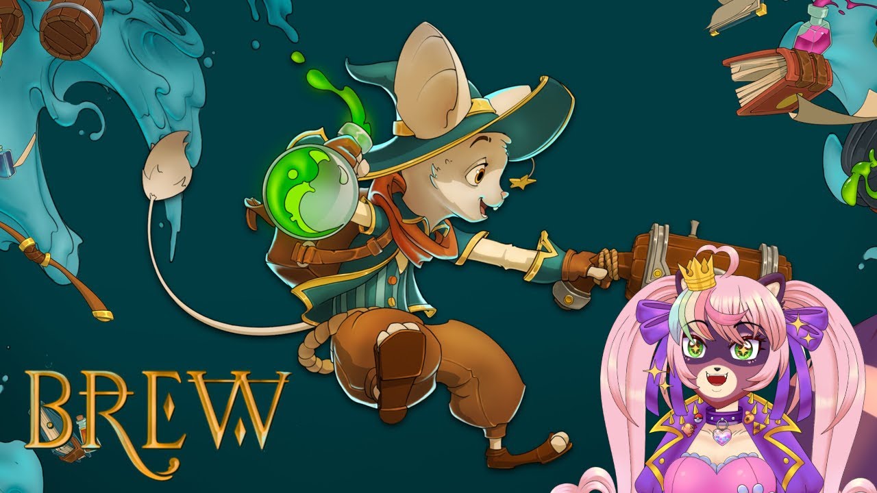Potion crafting furry game?? - Brew: Demo #vtuber - YouTube
