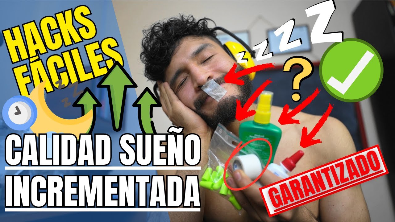 Trucos Para Dormir MUCHO Mejor y Mejorar tus Resultados (Garantizado ...