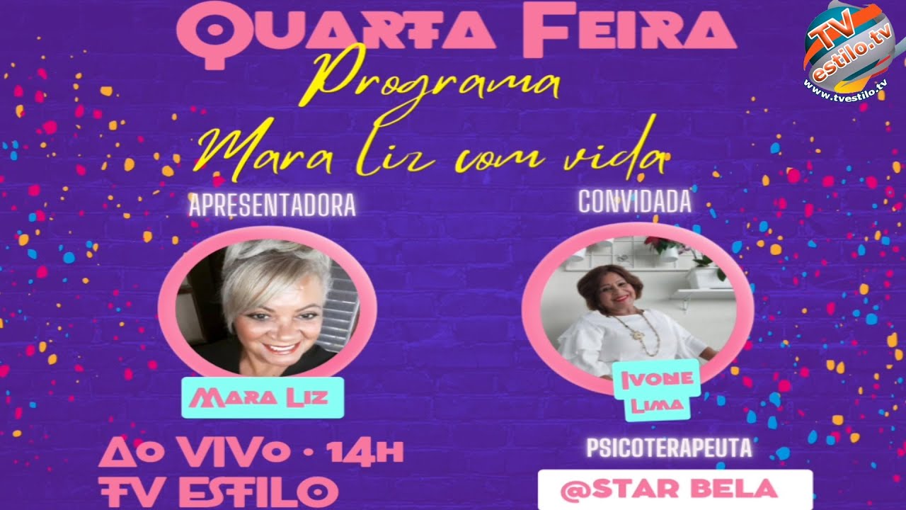 Mara Liz Com Vida entrevista Ivone Lima - Psicoterapeuta - YouTube