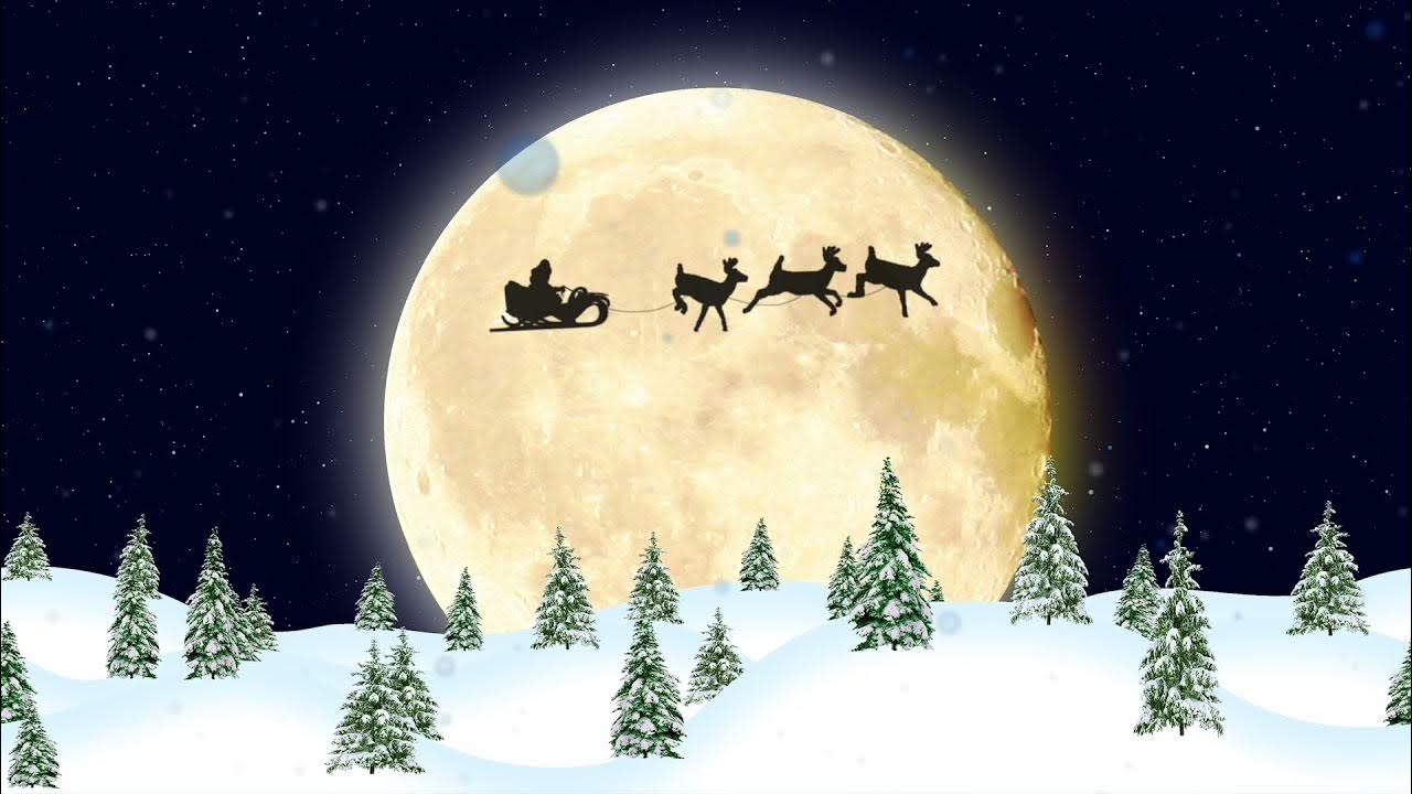 Santa’s Sleigh | Christmas Scene - YouTube