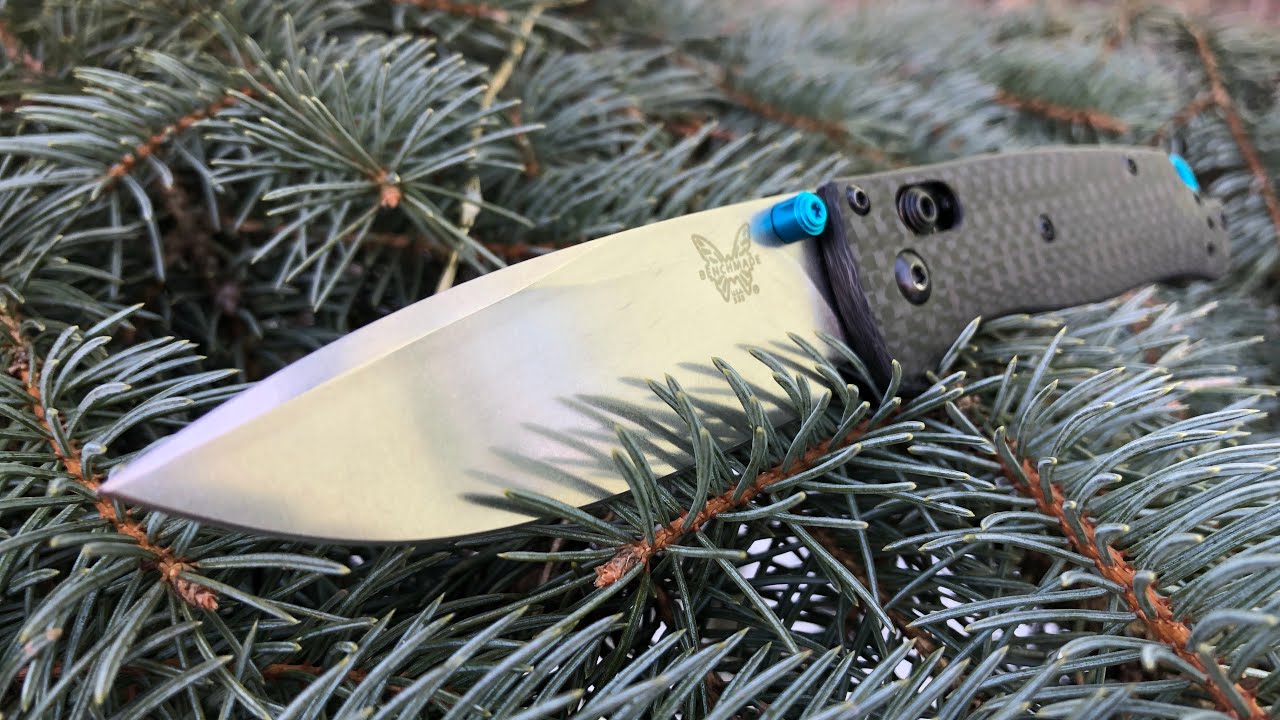 Benchmade bugout carbon - YouTube