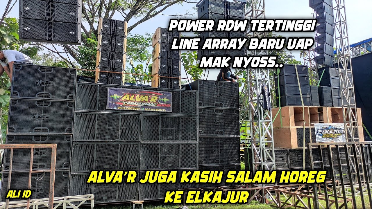 ALVA'R juga gass poll duluan di samping sound Sultan ELKAJUR pakai Spek ...