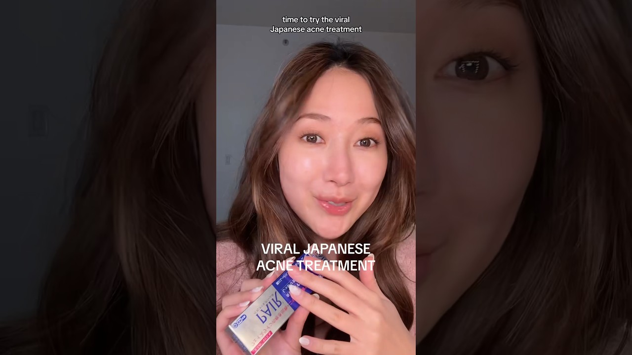 Viral Japanese acne treatment - YouTube