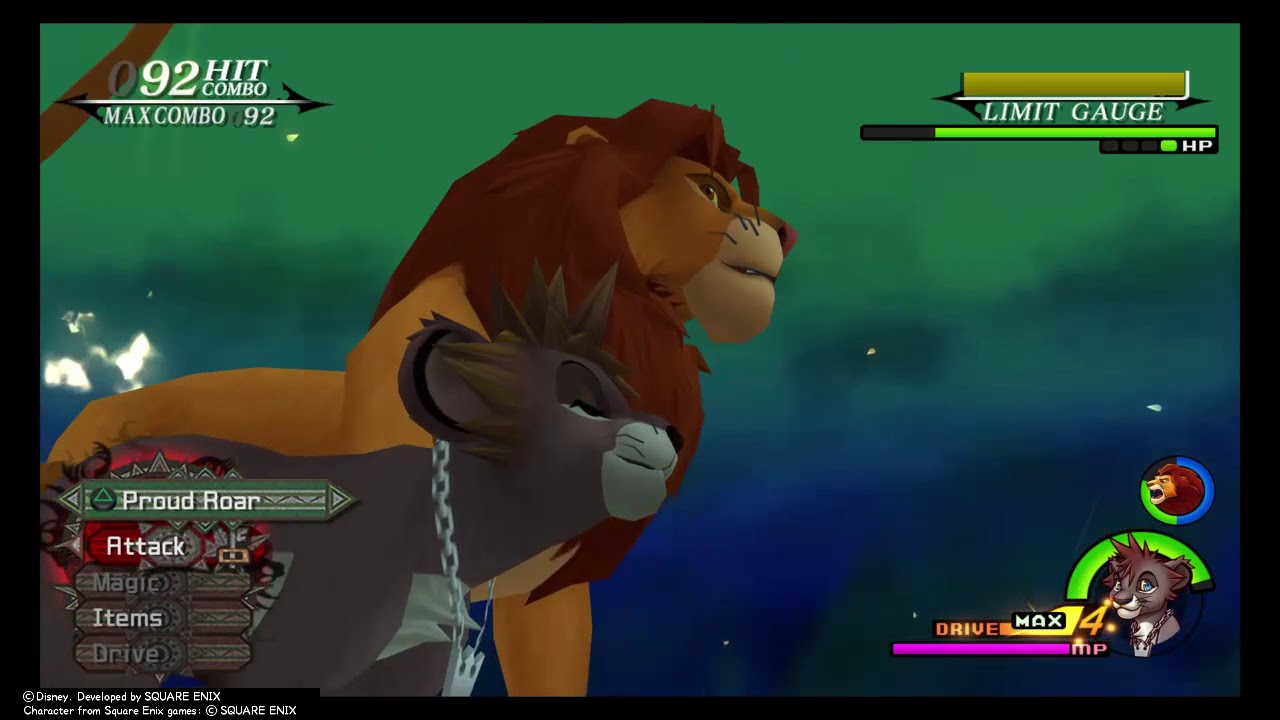 Kingdom Hearts 2.5 Remix Scar Boss(Critical) - YouTube