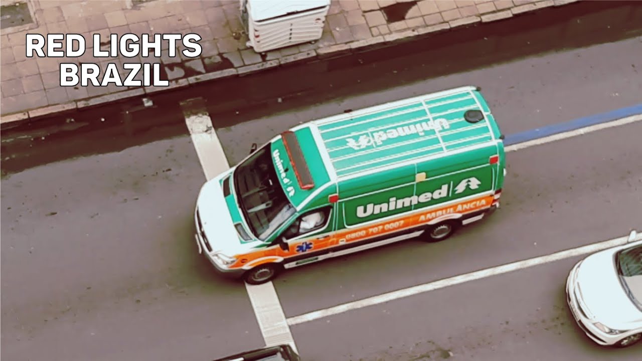 AMBULANCES RESPONDING IN BRAZIL - YouTube