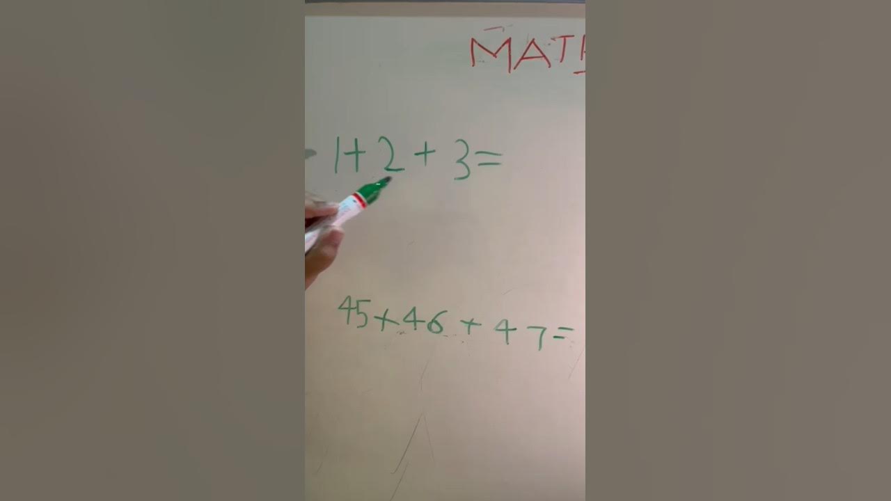 Math addition tricks... - YouTube