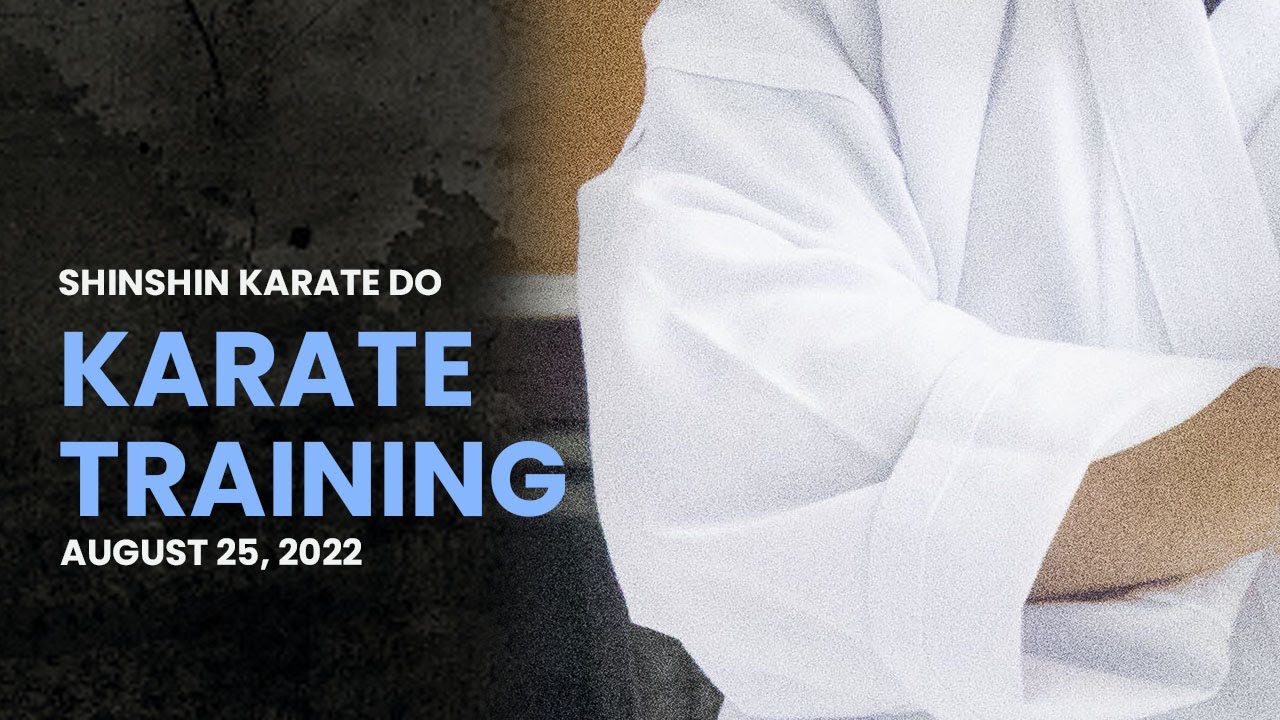SSKI Karate Training [Heian Sandan and Heian Yondan] - August 25, 2022 ...