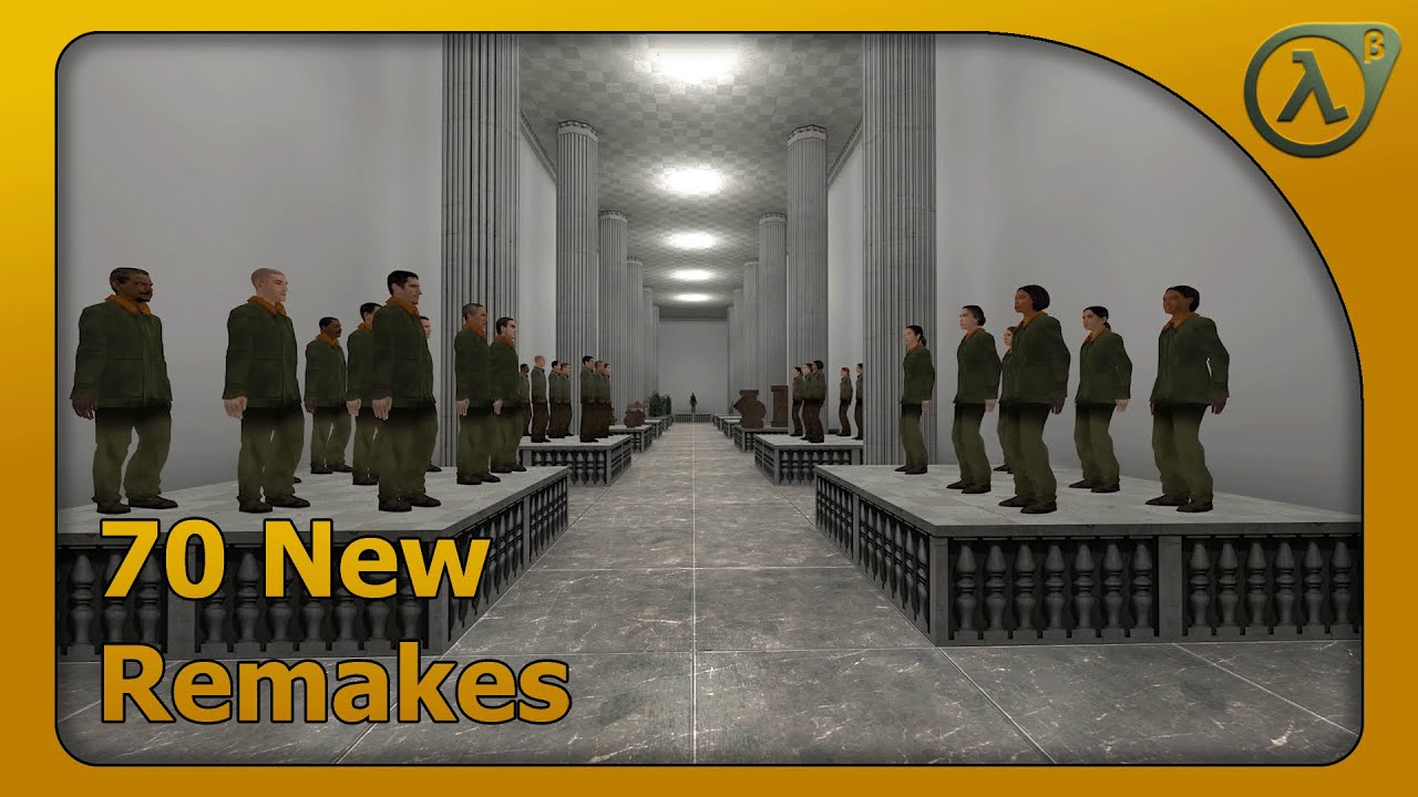 [Half Life 2 Beta] 70 New Model Remakes! - YouTube