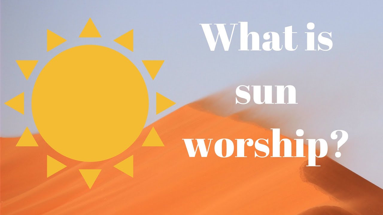 What is sunrise worship? - Ezekiel 8:16 - YouTube