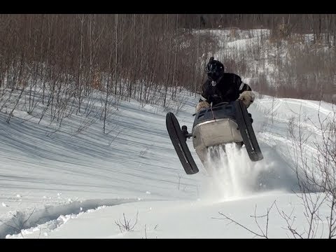 Mod Ski doo Elan 540cc having fun, March 5 2012 - YouTube