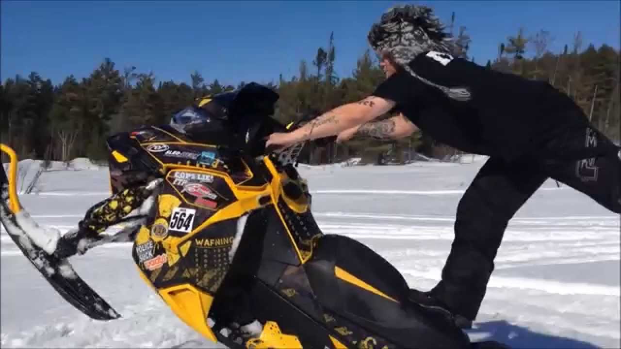 Snowmobile Wheelies Tailwalks Crashes FTP - YouTube