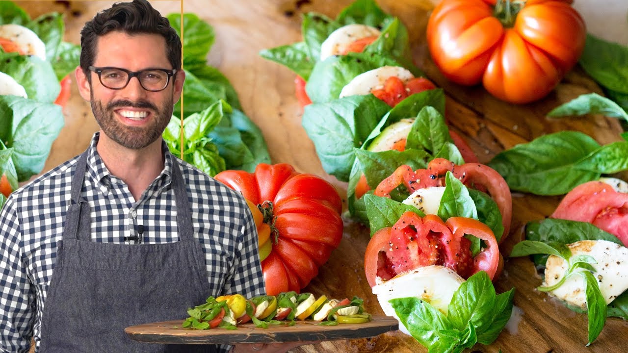 Caprese Salad - YouTube