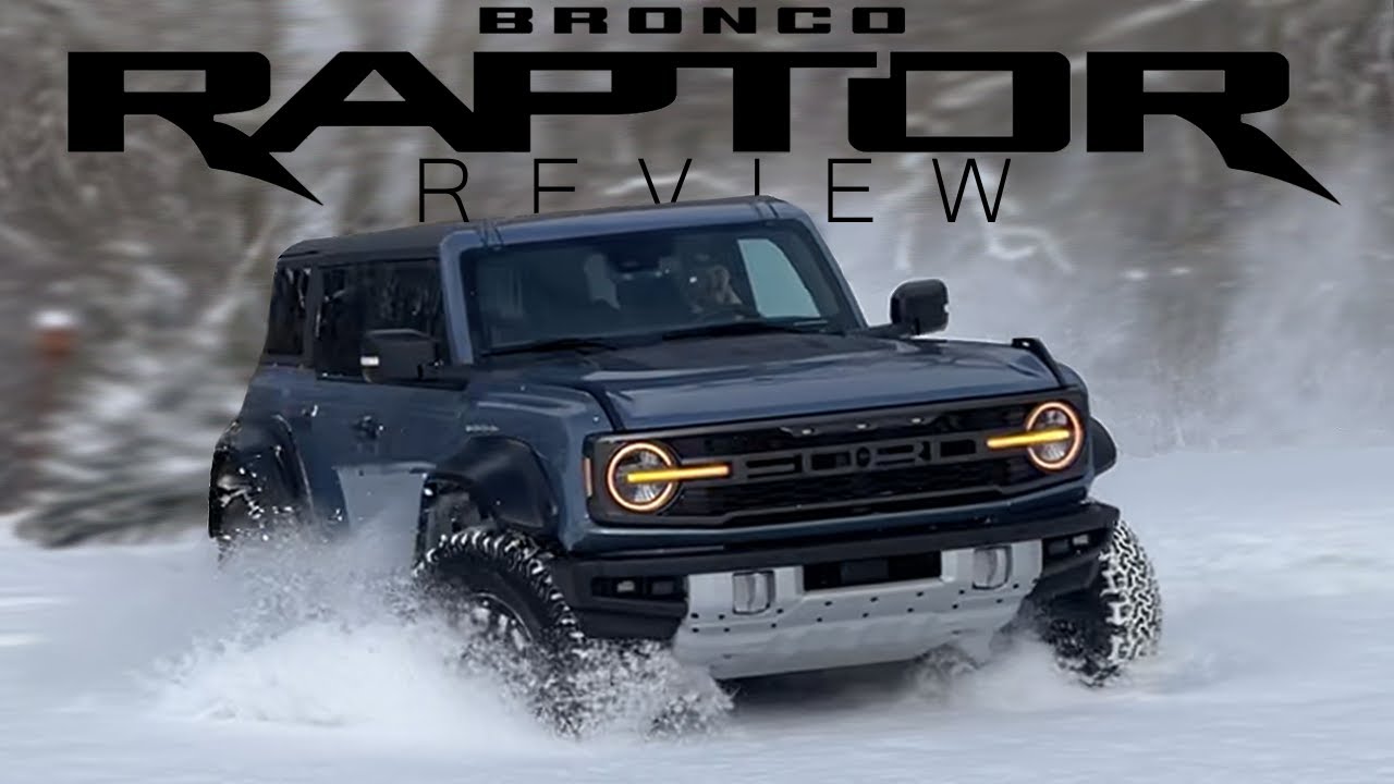 The Ford Bronco Raptor Is The Wildest Vehicle I've Ever Driven! - YouTube