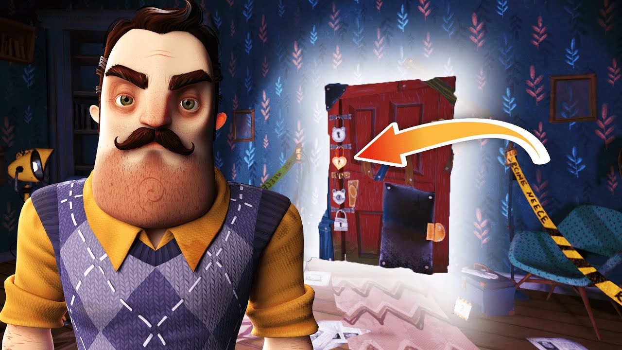 THE SECRET BEHIND THE DOOR | Hello Neighbor 2 - Part 2 - YouTube