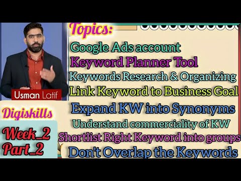 SEO Full Course Week_2, Part_2 by Usman Latif Digiskills Pk Week_2 ...