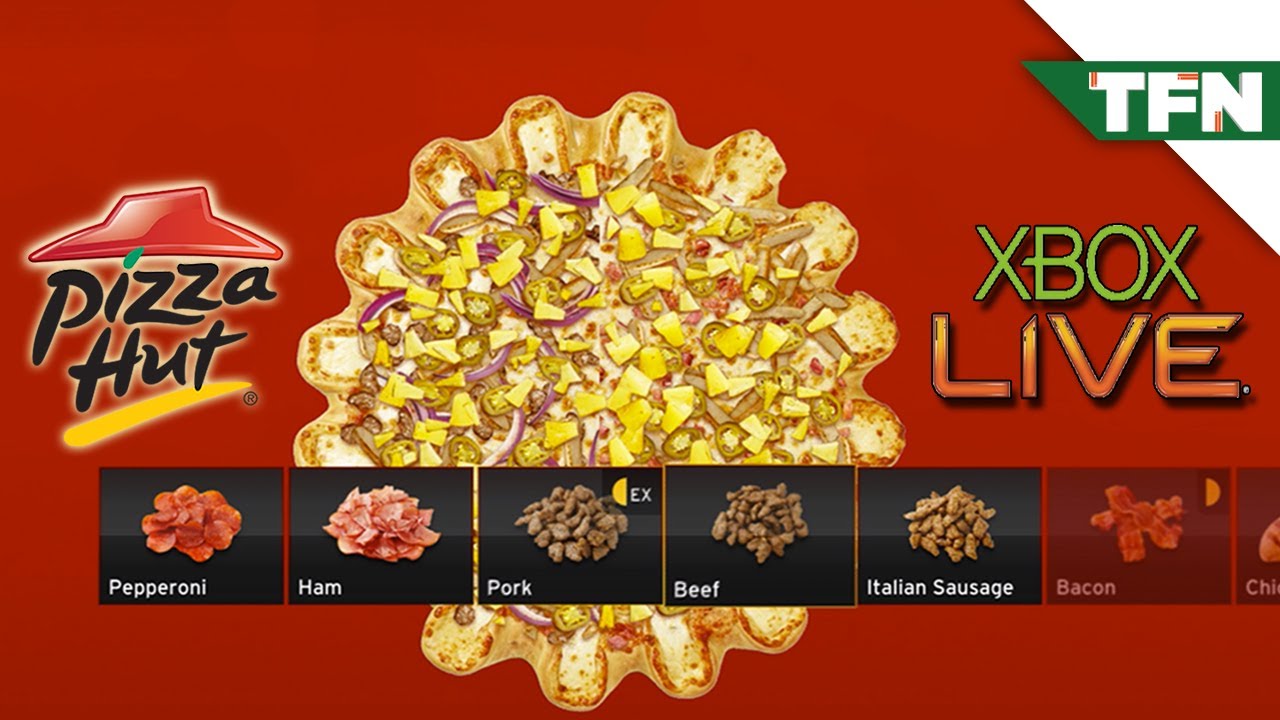 How to Order PIZZA on Xbox Live - TFN Review! - YouTube