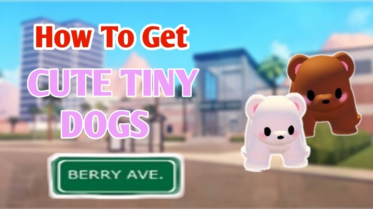 making little puppy in berry avenue #roblox #robloxedit #berryavenue ...