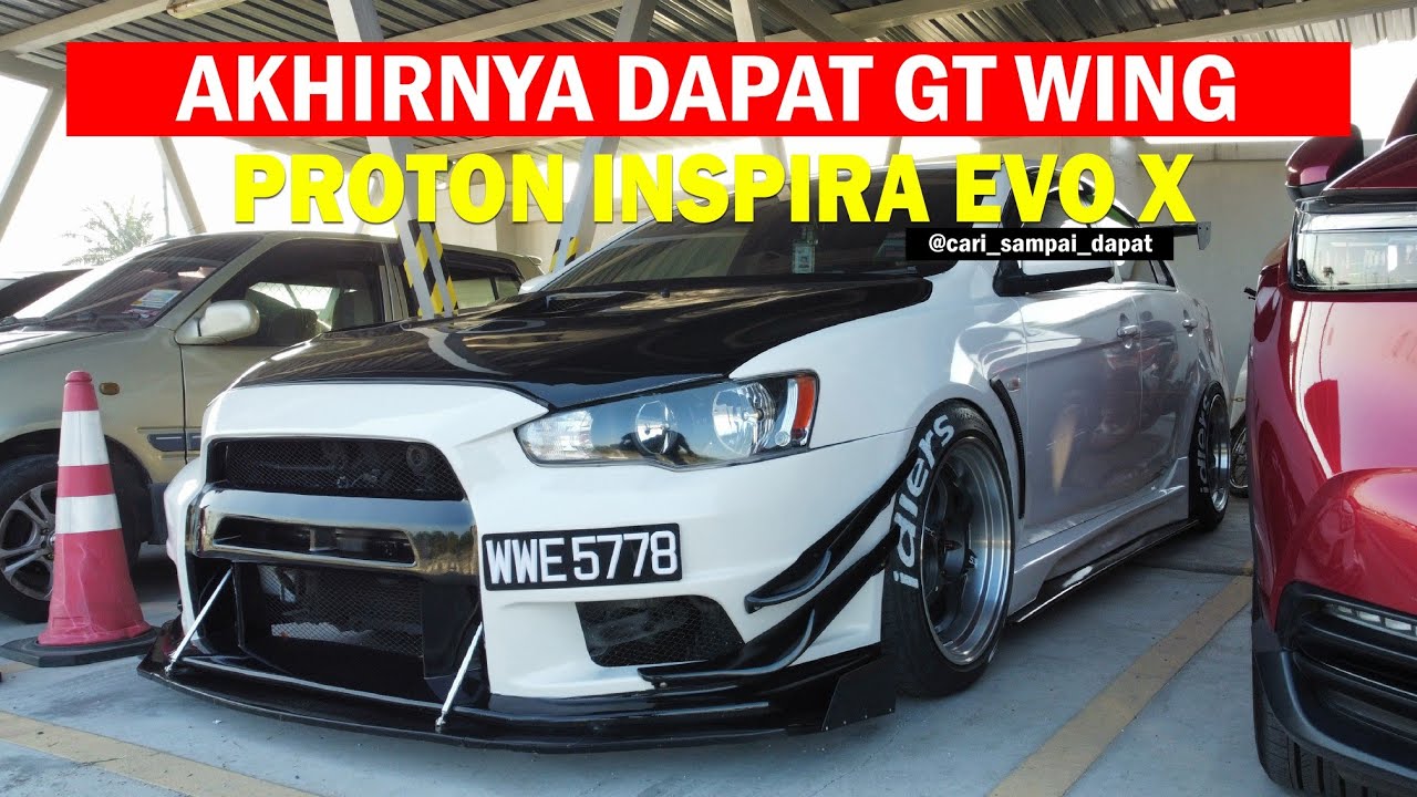 EP 16 - PROTON INSPIRA DAH DAPAT SPOILER GT WING - YouTube
