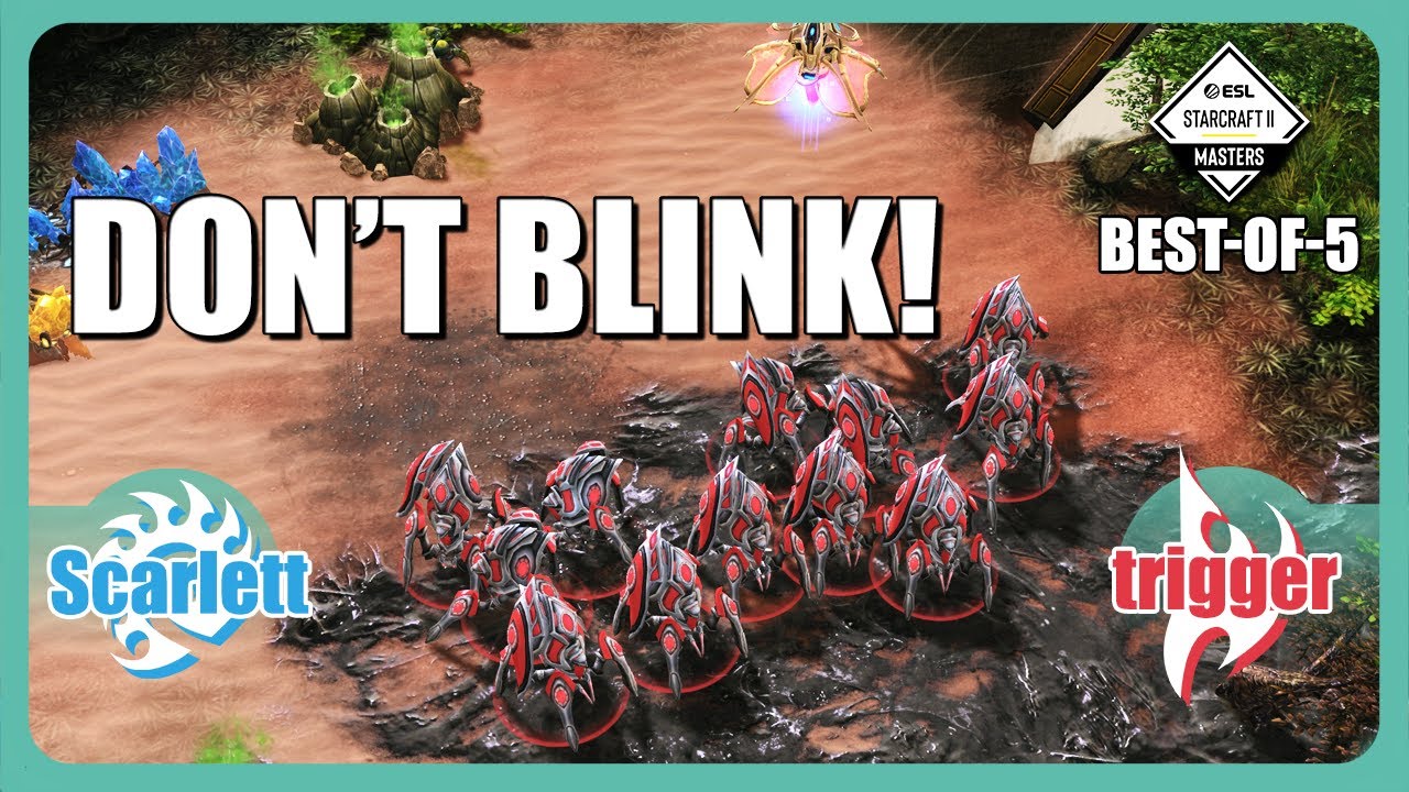 Pulling The.. trigger (P) vs. Scarlett (Z) - ESL Masters 2024 Spring NA Regionals - StarCraft 2 ...