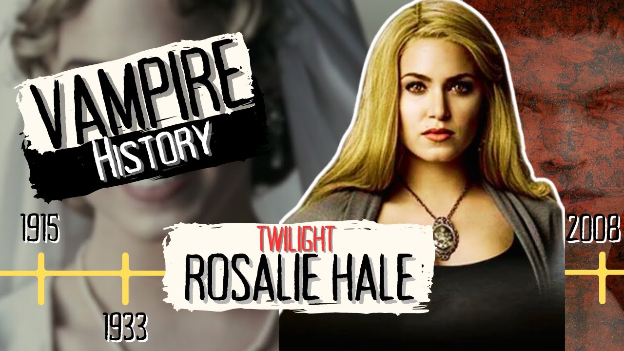 TWILIGHT: The Dark Backstory Of Rosalie Hale - YouTube