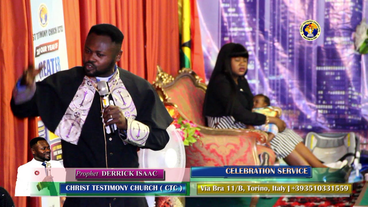 Prophet Derrick Isaac | CELEBRATION SERVICE - YouTube