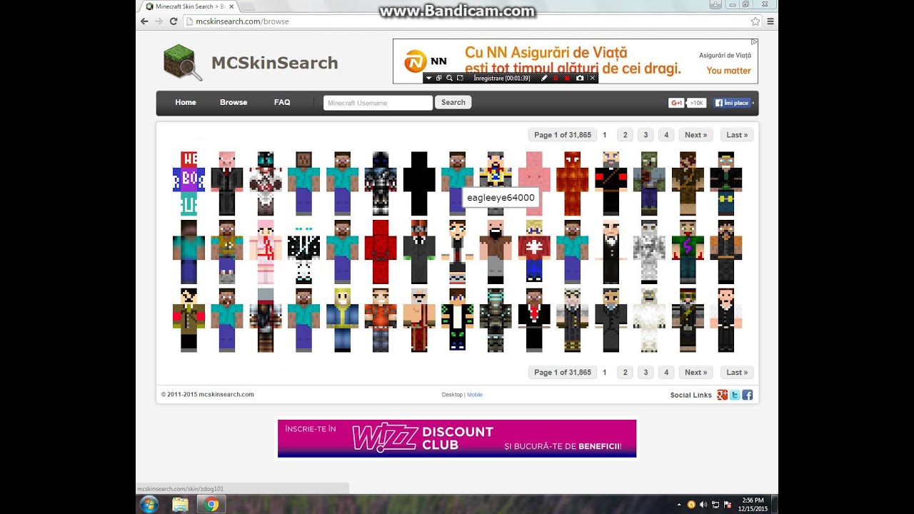 Cum puneti un skin in Minecraft fara sa il descarcati - YouTube