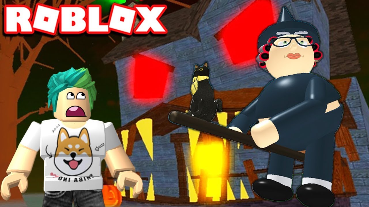 *NEW* ESCAPE GRANDMAS HAUNTED HALLOWEEN HOUSE OBBY IN ROBLOX - YouTube