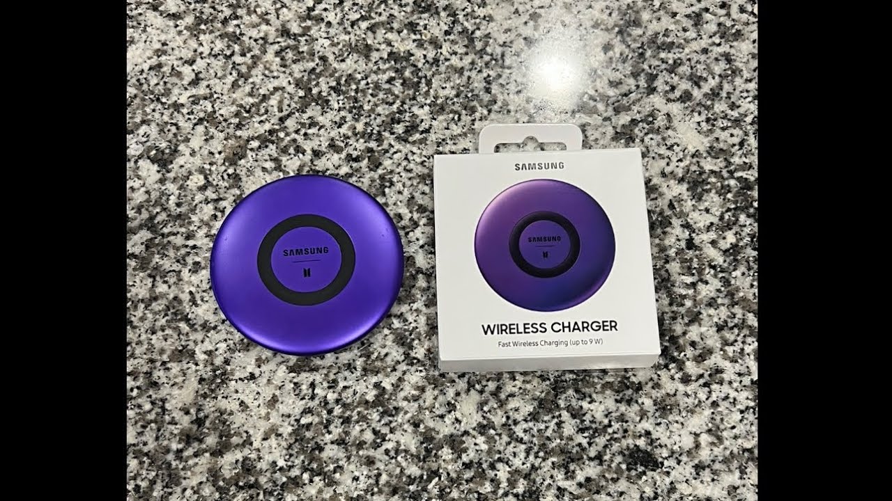 BTS Edition Samsung Wireless Charger - YouTube