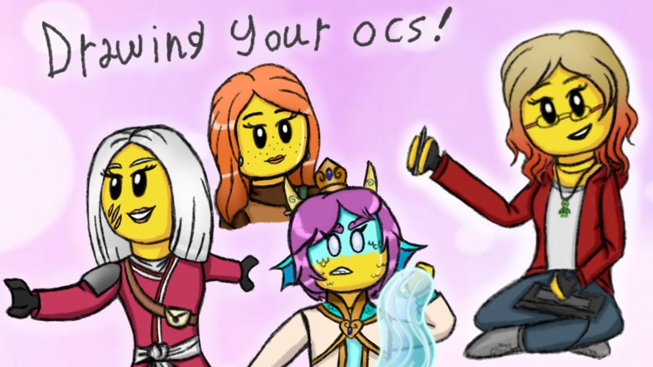 Drawing YOUR LEGO OCs! - YouTube