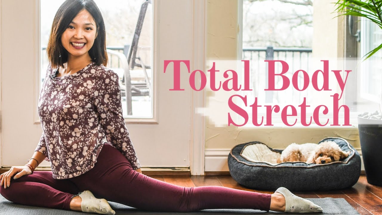 Full Length TOTAL BODY STRETCH Pilates Workout [Jet Lag & PMS Proved ...