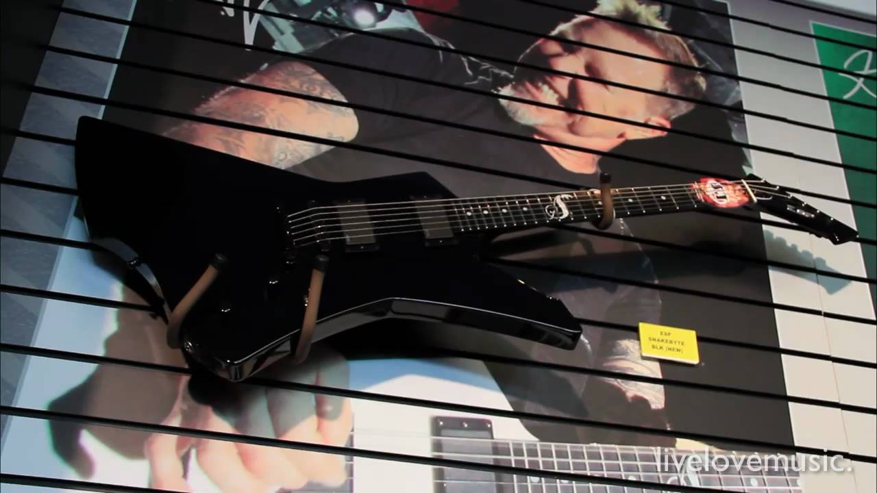 2011 ESP LTD James Hetfield Snakebite Guitar | ESP Signature Series ...