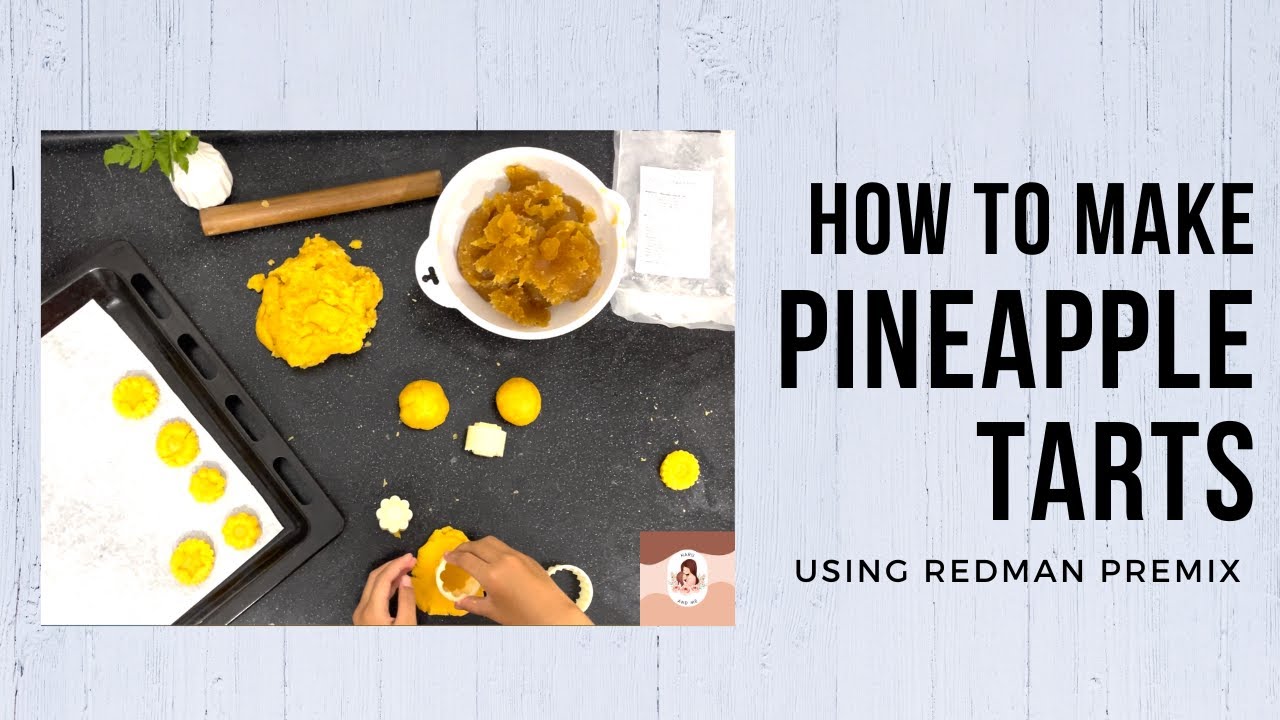 Pineapple tarts using Redman Premix - YouTube