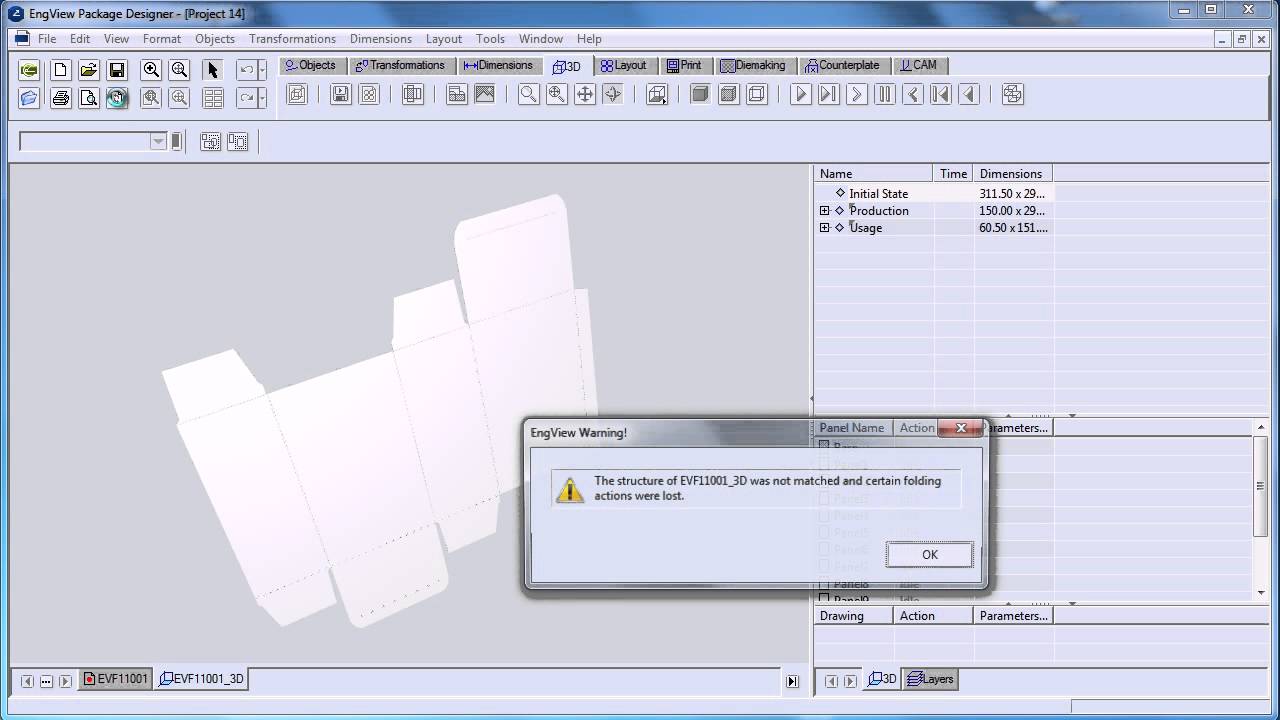EngView software for packaging | Drafting with Parametric Components ...