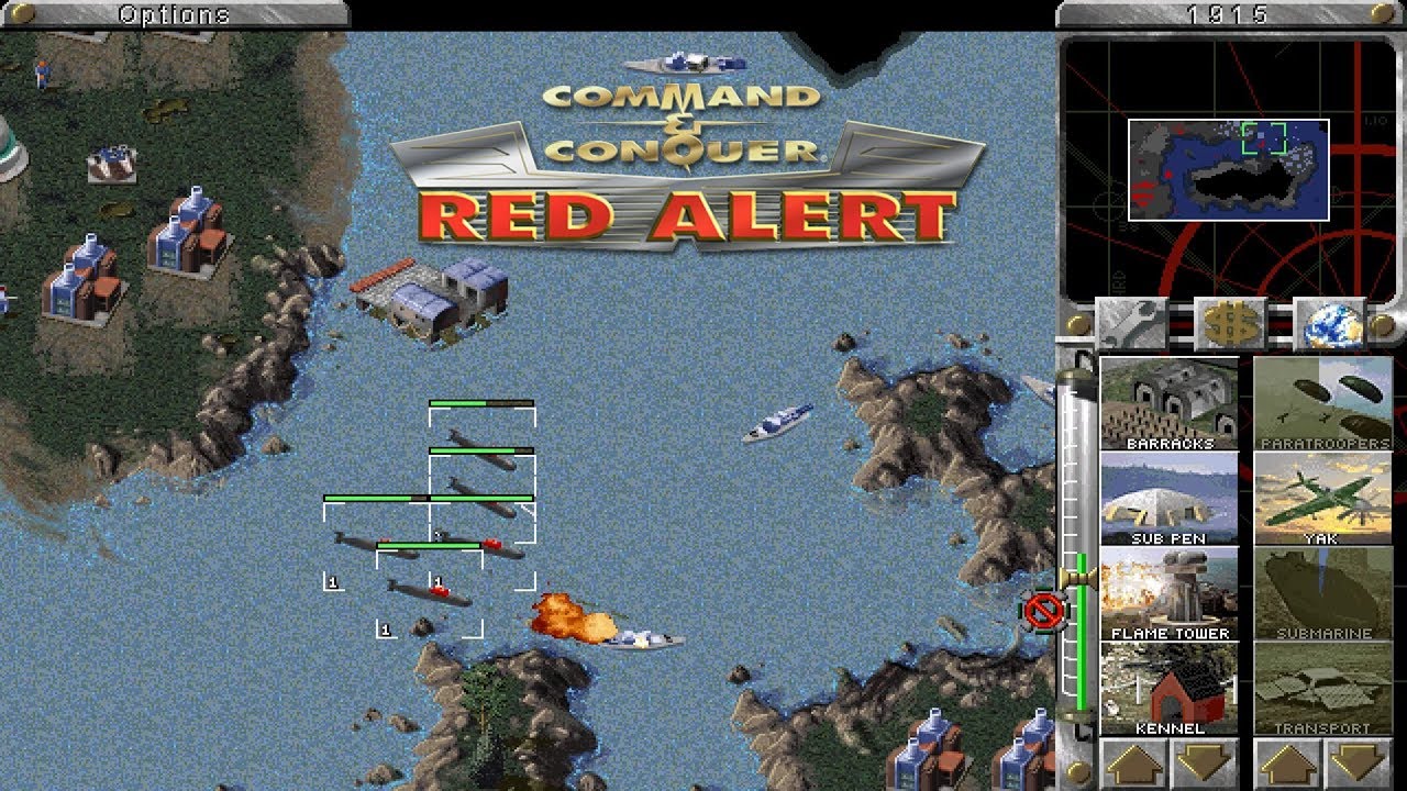 Red Alert Story Playthrough - Silly Submarines - YouTube