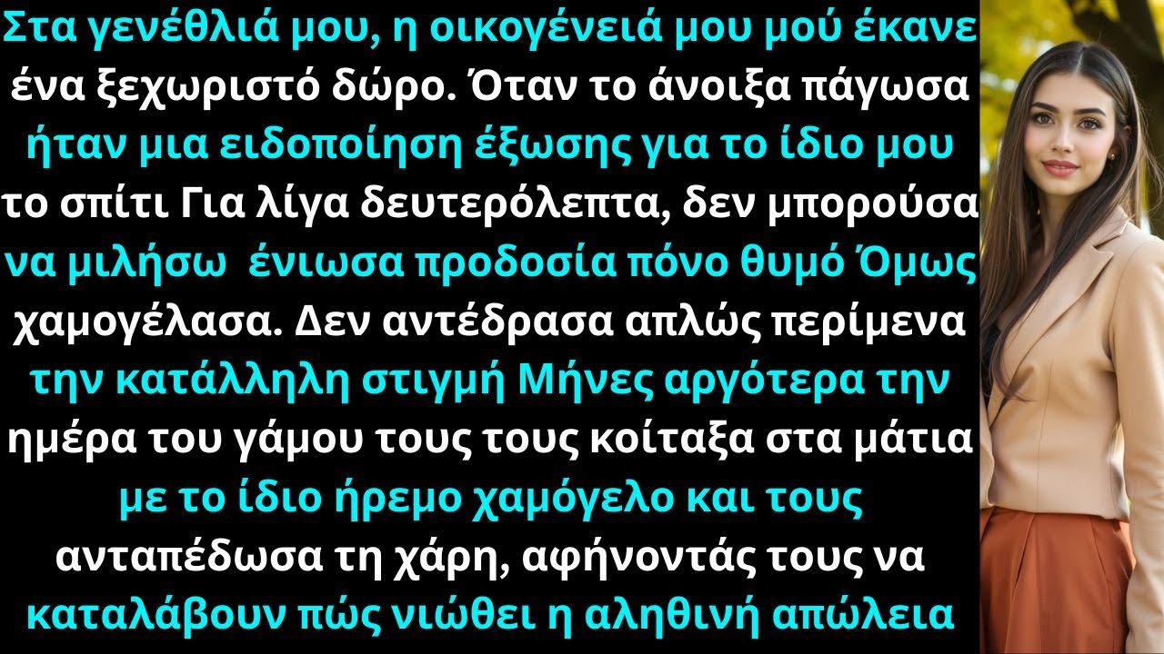 «Στα γενέθλιά μου, η οικογένειά μου μου έδωσε έξωση. Χαμογέλασα και ...
