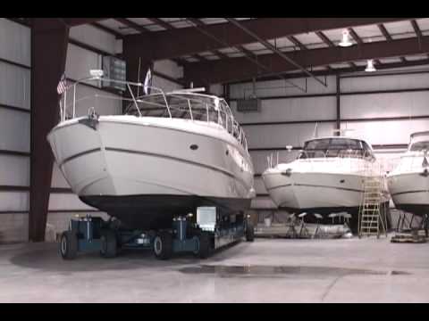 Marine Travelift - TM 40 Self-Propelled Transporter - YouTube