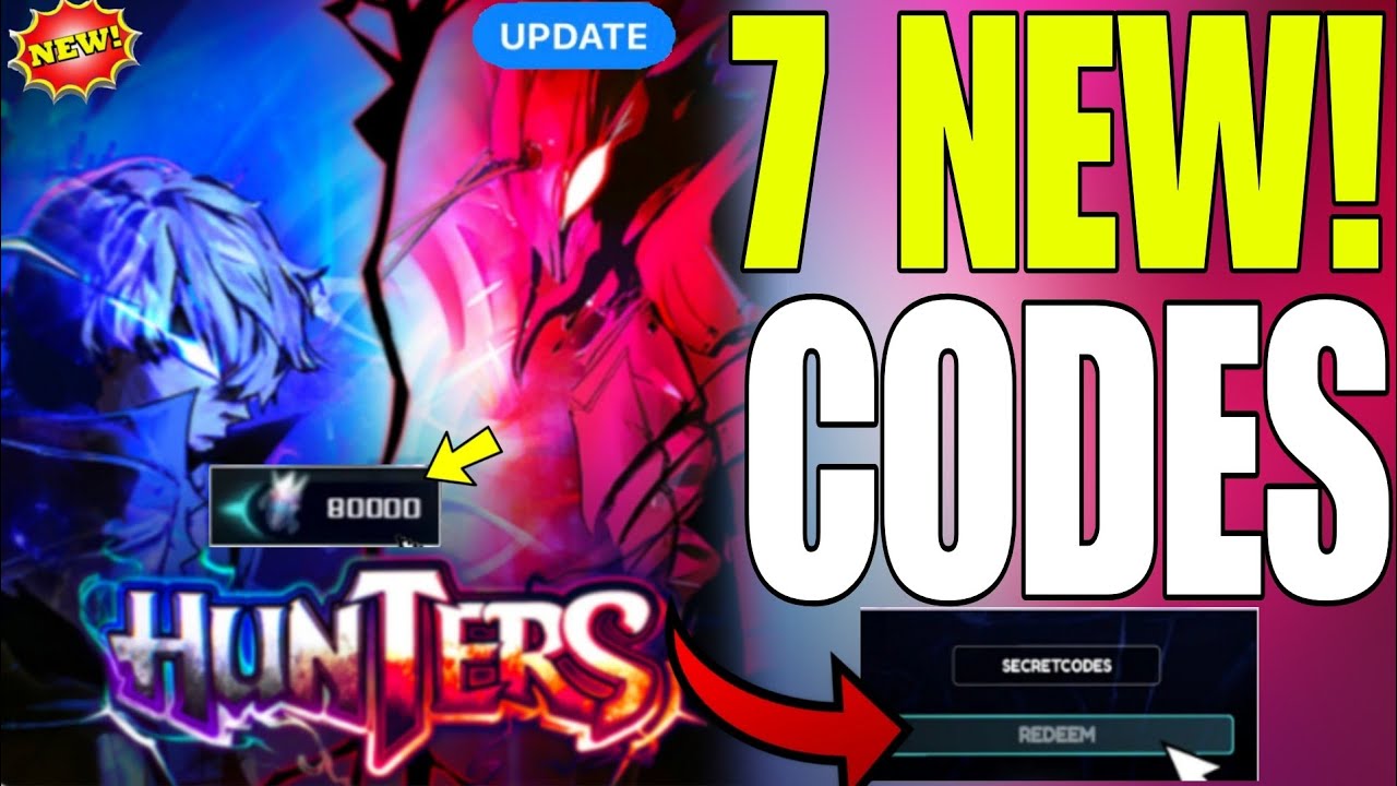 ⚠️UPDATE!⚡CODES⚠️ALL WORKING HUNTERS ROBLOX CODES IN APRIL 2025 ...