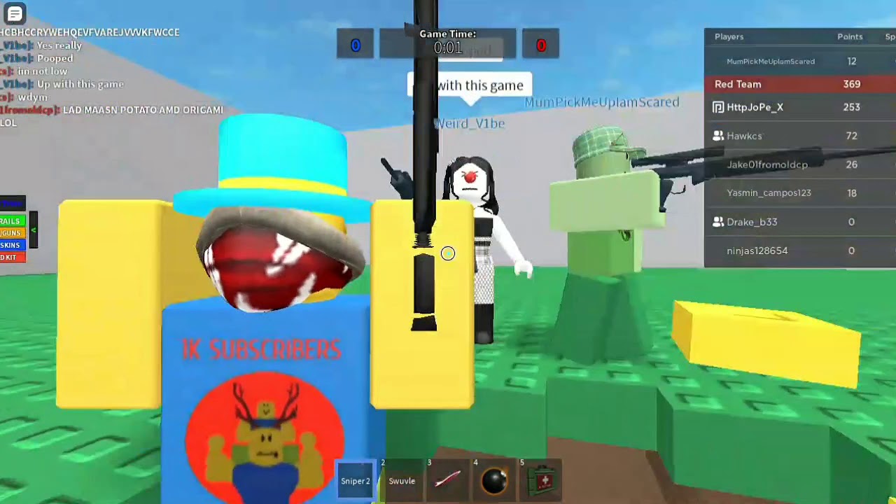 Roblox, The Underground War; 1 HOUR RAW PRO GAMEPLAY ROAD TO 1000 ...