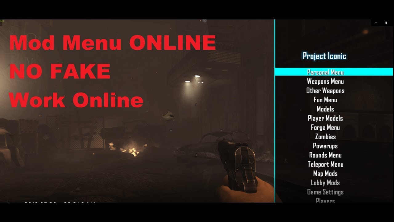 Bo2 Mod Menu (Zombies) WORKS ONLINE [2020] - YouTube
