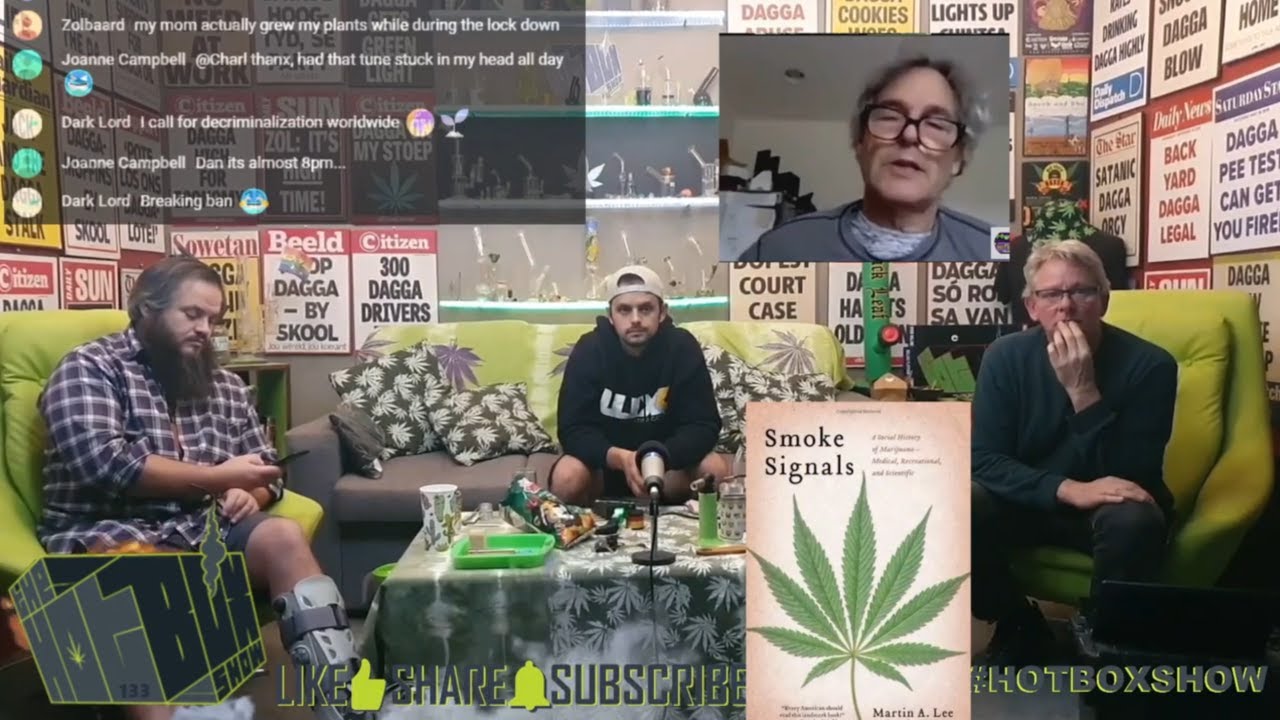 #HotboxShowGuests - Ep133 - P.2 - Martin A Lee - YouTube