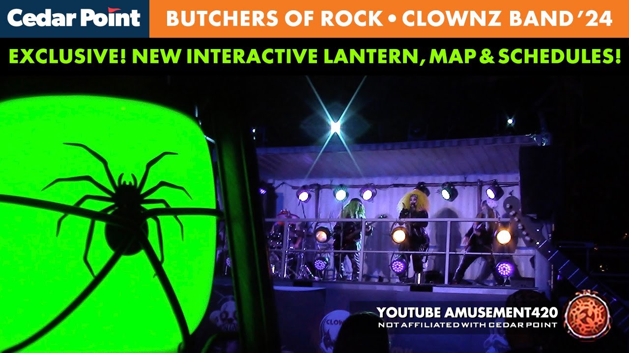 BUTCHERS OF ROCK INTERACTIVE LANTERN Experience! Cedar Point HalloWeekends 2024 @amusement420 ...