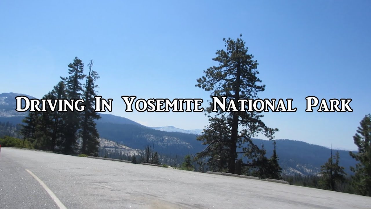 Driving In Yosemite National Park - YouTube