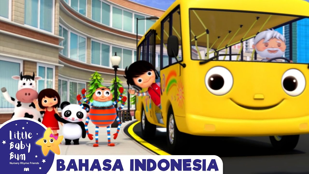 Roda-Roda Bus (V11)・Lagu Anak-Anak・30 Menit・Kids Cartoons・Little Baby ...