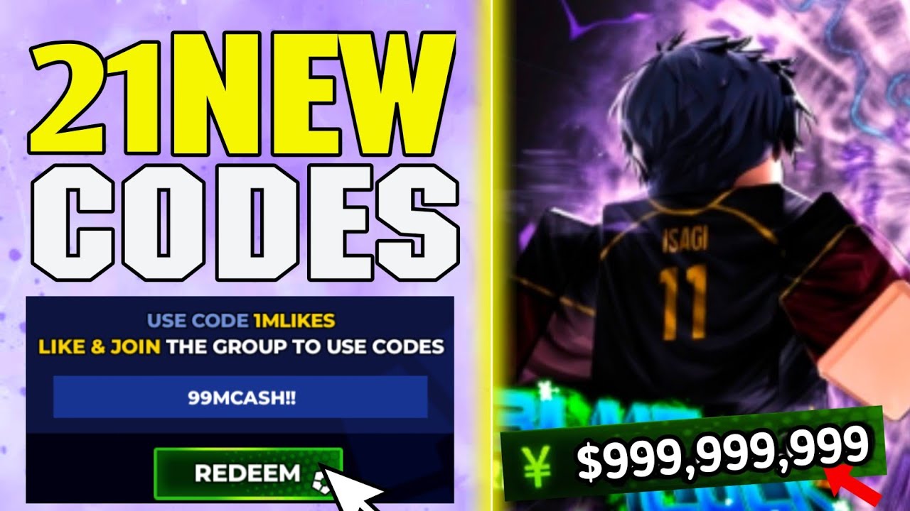 *NEW CODES* ROBLOX BLUE LOCK RIVALS CODES 2025 | BLUE LOCK RIVALS CODES ...