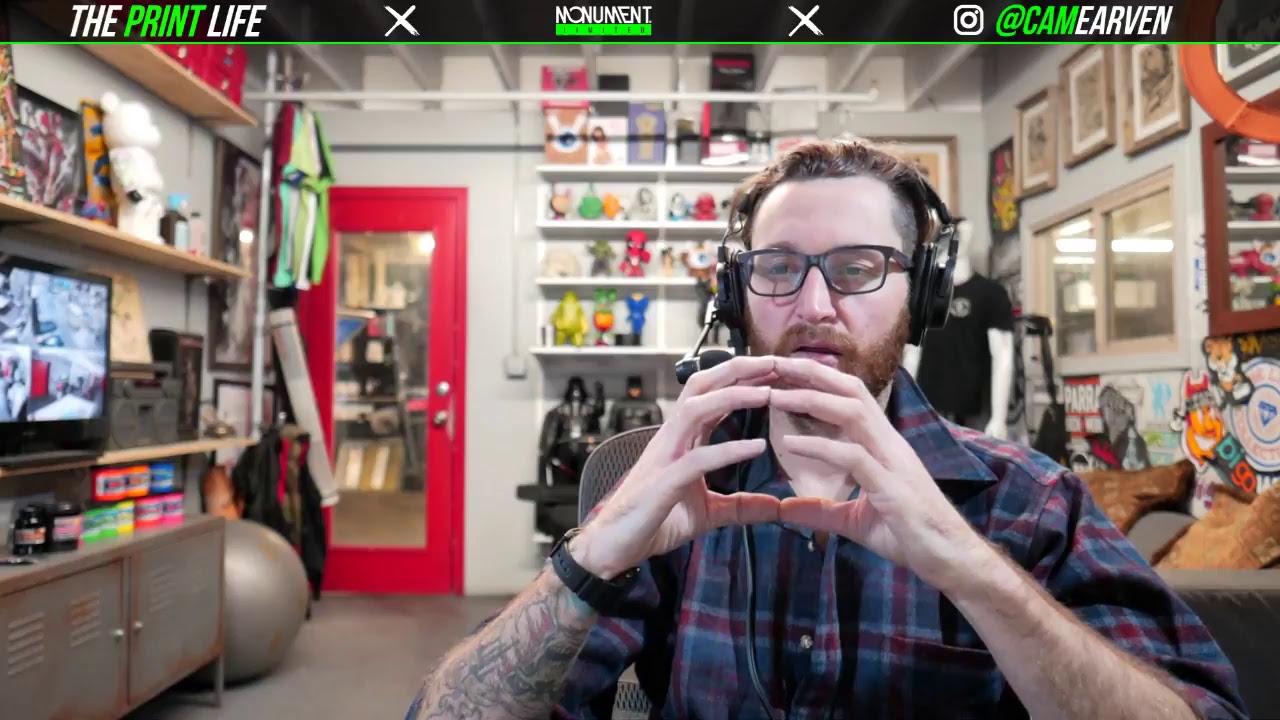 The Print Life Live Screen Printing Podcast Screen printing Q&A - YouTube
