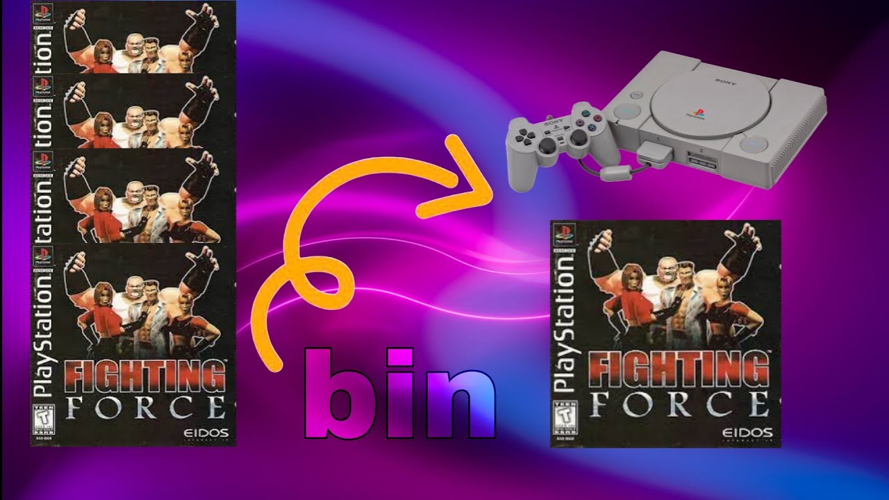 كيف تحويل الالعاب ps1 التي تأتي باجزاء من ملفات bin إلى ملف واحد بصيغة bin - YouTube