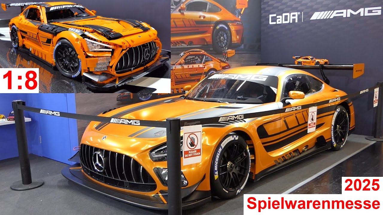 Mercedes-AMG GT3 von CaDA @ Spielwarenmesse 25 Klemmbausteine Mazda ...