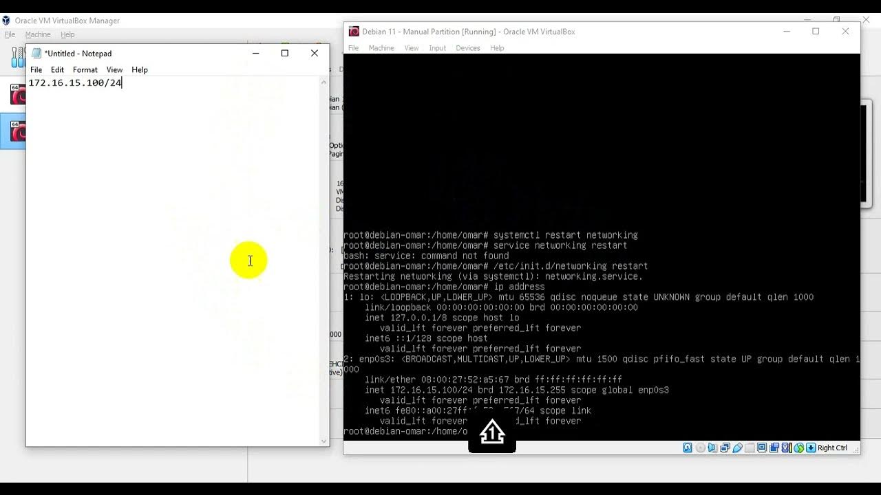 7. Configure Network Interface - Static - YouTube