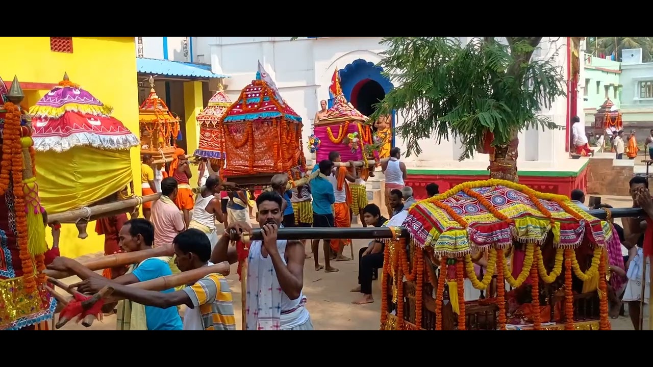 Athgarh Festival 🎎. Panchudola Jatra# end day ceremony - YouTube