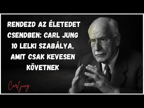 Rendezd az életedet csendben: Carl Jung 10 lelki szabálya, amit csak kevesen követnek